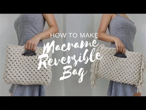 How To Make A Macrame Bag Knots Supplies DIY Patterns Macrame For Beginners