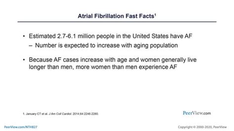 Making The Connection A Call To Action Against Undiagnosed Atrial Fibrillation—improving