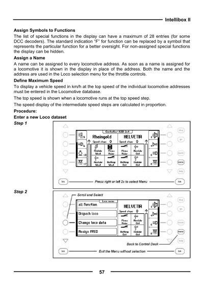 Intellibox II Step Step
