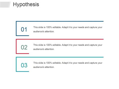 Hypothesis Ppt Powerpoint Presentation Ideas Smartart