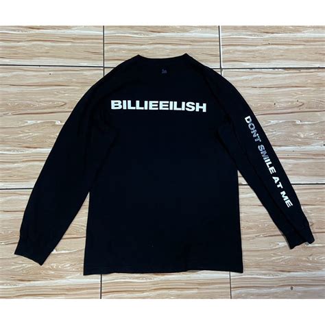Billie Eilish Long Sleeve Shirt Original Shopee Philippines