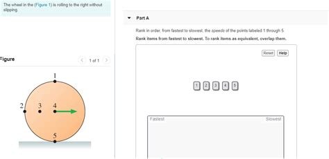 Solved The Wheel In The Figure Is Rolling To The Right Chegg