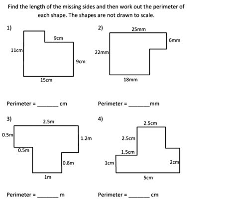 solved find the length of the missing sides and then work out the