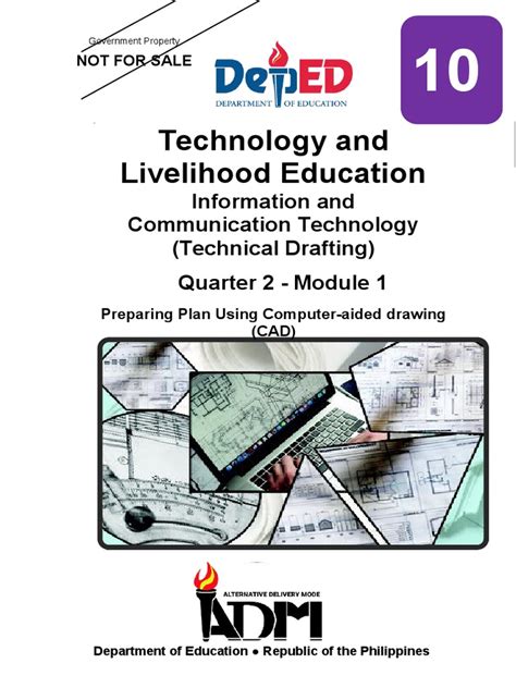 10 Technical Drafting Tle Td10 Q2 Mod1 Preparingplanusingcomputer Aideddrawing V3 Pdf