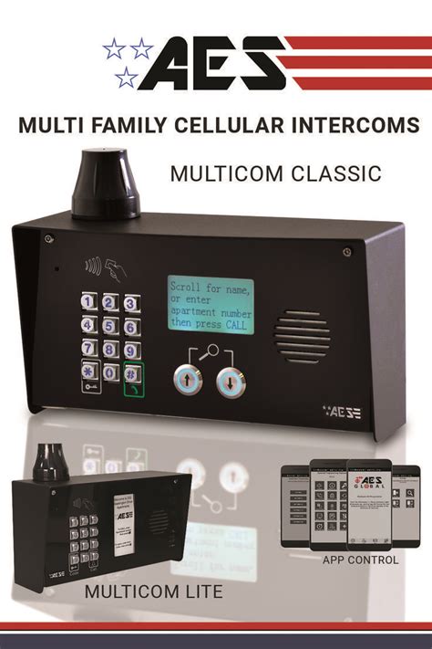 AES Multicom Classic Pedestal Intercom Iphone Apps Intercom Aes