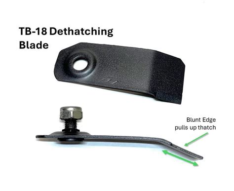 Rolux Tb 18 Dethatching Blade Kit With Bolts And Nuts Richardson Roots