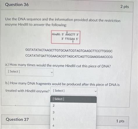 Solved Use The Dna Sequence And The Information Provided
