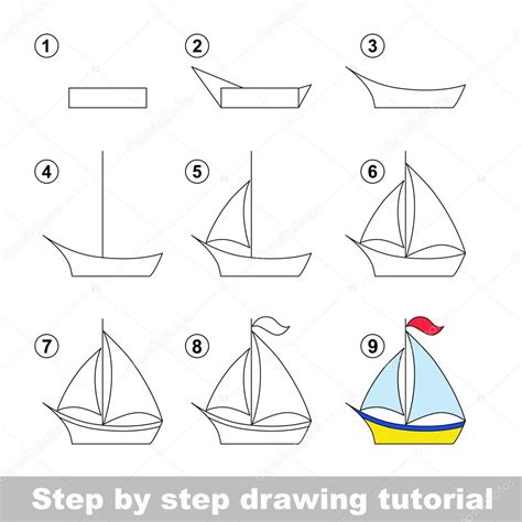 Tutorial De Dibujo Cómo Dibujar Un Barco 2023