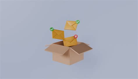 알림 새 메시지가 있는 메일 봉투 아이콘 알림이 있는 판지 사서함의 3d 이메일 편지 빨간 거품 읽지 않은 아이콘 0명에 대한 스톡 사진 및 기타 이미지 Istock