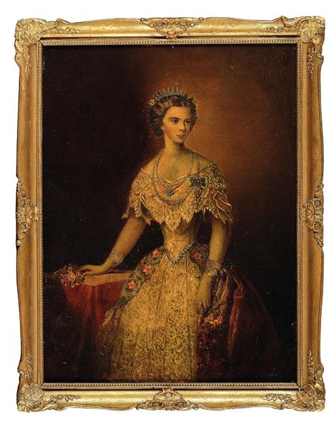Empress Elisabeth Of Austria Portrait Of The Young Princess Bride
