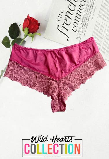 Lovely Cut Ties Pink Lace Hipster Panty Freeshipping French Daina