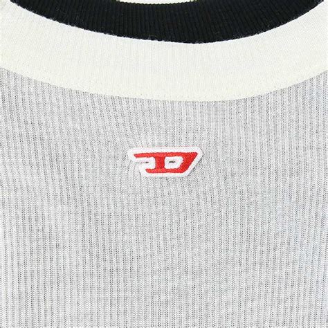 【楽天市場】 Diesel ディーゼル メンズ ワンポイントdロゴワッペン 重ね着 ストレッチ レイヤードタンクトップ【t Doubly】【サイズm】【ホワイト】die M T F4 50a