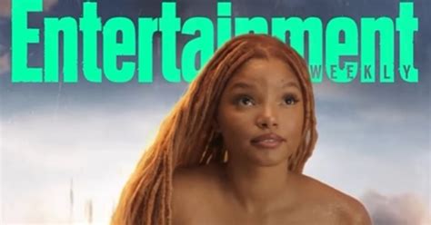 할리 베일리 바다에서 막 나온 흑인 인어공주[해외이슈]