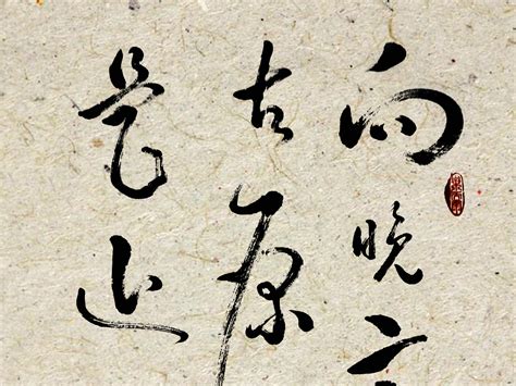 今日推荐：李商隐《登乐游原》书法草书赏析