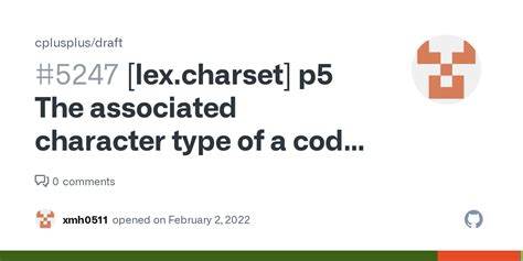 Lex Charset P5 The Associated Character Type Of A Code Unit Is Not