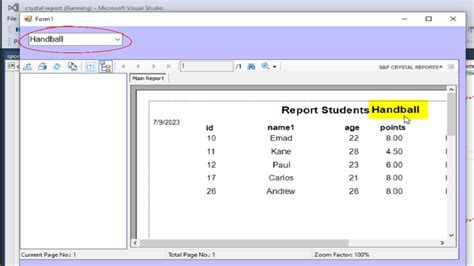 How To Add Parameters To Crystal Reports In C Youtube