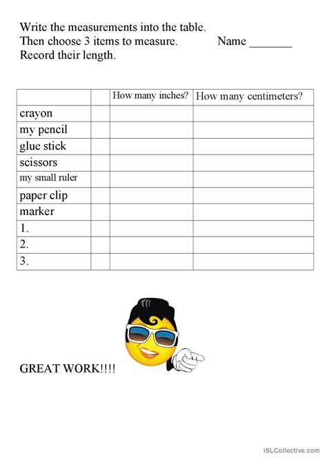 Using A Ruler English ESL Worksheets Pdf Doc