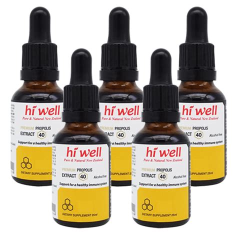 단종10 행사 하이웰 프리미엄 프로폴리스 익스트랙트무알콜 25ml 5통 1656054451 헬스오션 코리아