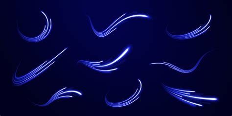 Comet Colored Lines Stock Illustration Download Image Now Abstract