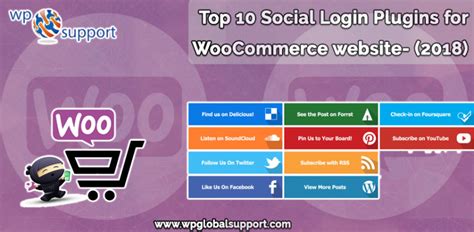 10 Best Woocommerce Social Login Plugins Invite Users Socially