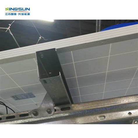 중국 태양 전지 패널 장착 제조 업체 공급 업체 공장에 대한 사용자 정의 C 채널