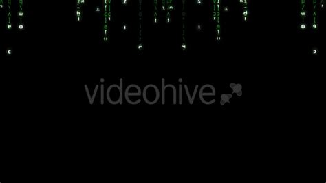 Falling Green Matrix Code Download Quick Videohive 20618052 Motion Graphics