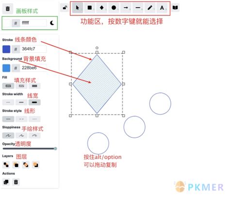 Pkmer Obsidian 插件：excalidraw 完美的绘图工具