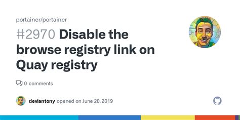 Disable The Browse Registry Link On Quay Registry · Issue 2970
