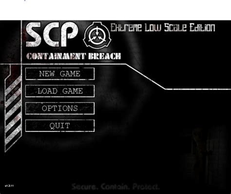 Capture 1 Image Scp Cb Extreme Low Scale Edition Mod For Scp Containment Breach Moddb