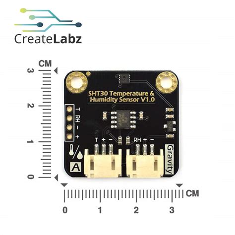 Dfrobot Gravity Analog Sht30 Temperature And Humidity Sensor Createlabz Store