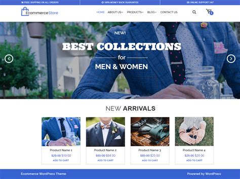 Best Free ECommerce WordPress Themes 2024 EnvoThemes