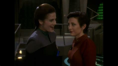 Star Trek Ds9 S5e17 Odo And Kira Dax Kira Gossip Abt Odo Sex Youtube