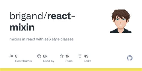 github brigand react mixin mixins in react with es6 style classes