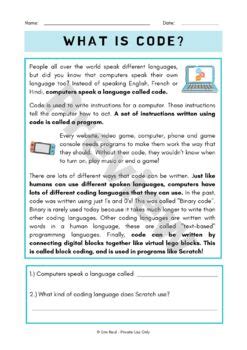 Coding Shared Readings And Literacy Activities Ontario Coding Curriculum