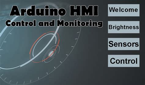 Arduino Hmi Tft Lcd Display Sensor Monitoring Serial Communication