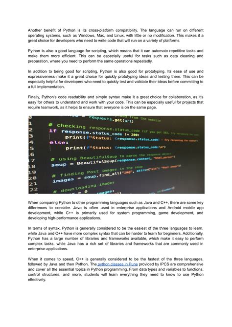 Ppt Python 2 Python Training In Pune Powerpoint Presentation Free Download Id12000026