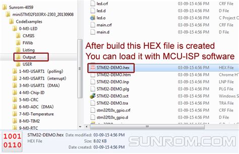 STM F RBT Dev Board Sunrom Electronics