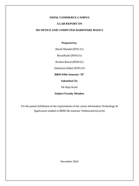 Final It Pdf Read Only Memory Central Processing Unit