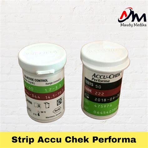 Jual Strip Accu Chek Perfoma Isi 50 Isi Ulang Accu Chek Perfoma Shopee Indonesia