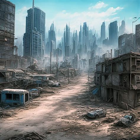 Download Ai Generated Apocalypse City Royalty Free Stock