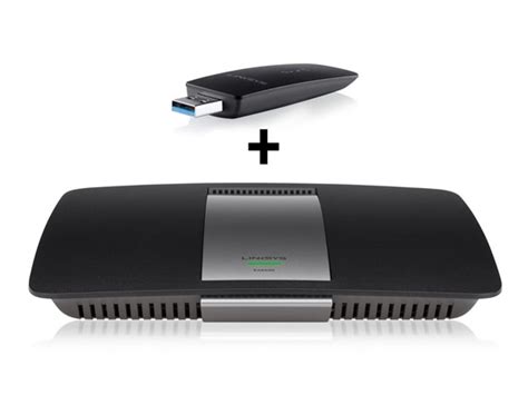 Linksys AC Wi Fi Router Adapter Bundle