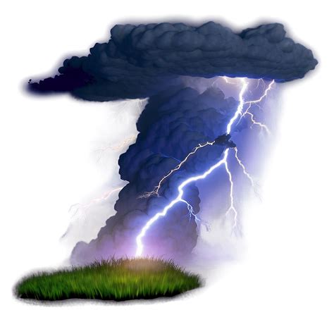 Download Nighttime Lightning View Png 97