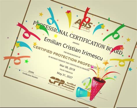 Emilian Cristian Irimescu Cpp Psp Csyp Phd On Linkedin Asisinternational Asis Cpp