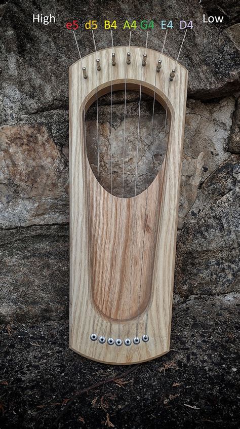 Lyre Pentatonic 7 String Ambrosia Maple Etsy