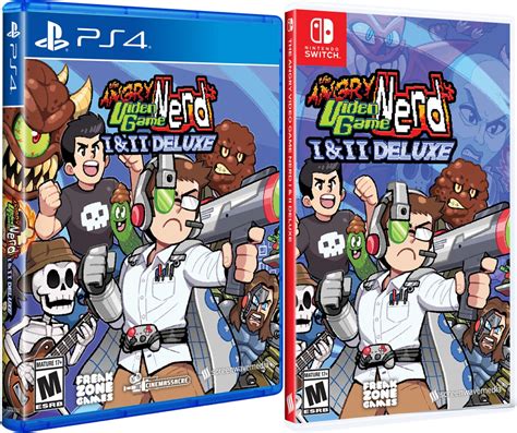 Angry Video Game Nerd 1 And 2 Deluxe Playstation 4 And Nintendo Switch