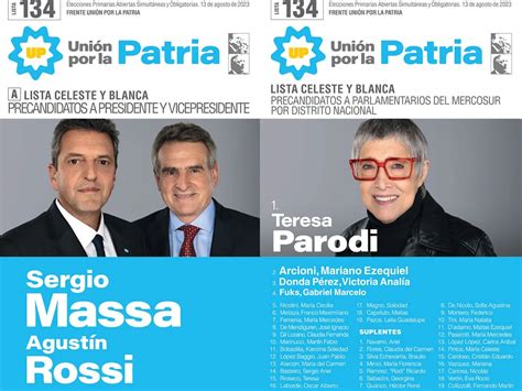 Esta Es La Boleta De Sergio Massa En Las Paso 2023 Infobae
