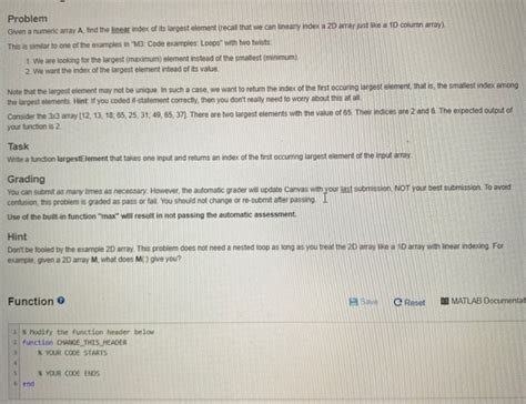 Solved Problem Given A Numeric Array A Find The Linear Chegg
