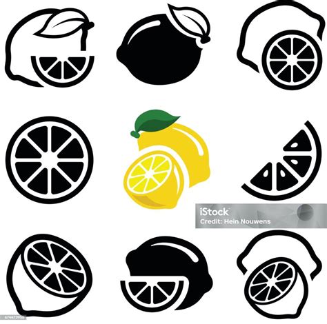 Jeruk Ilustrasi Stok Unduh Gambar Sekarang Jeruk Lemon Buah Jeruk Ikon Simbol