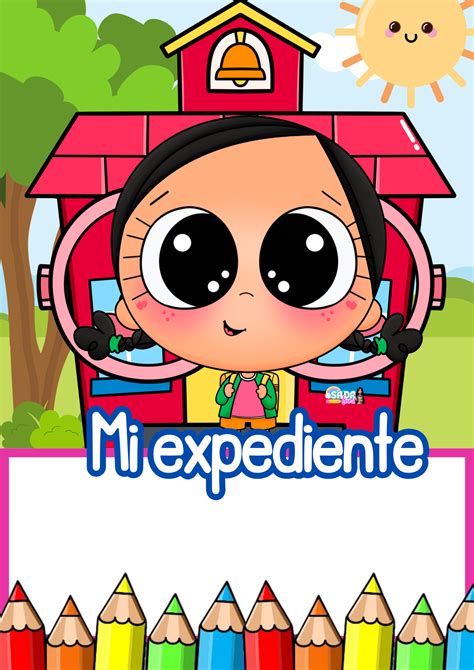 Portadas Preescolar Editables