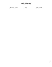 Ch Variable Costing In Class Problems Docx Chap Variable Costing Absorption Costing